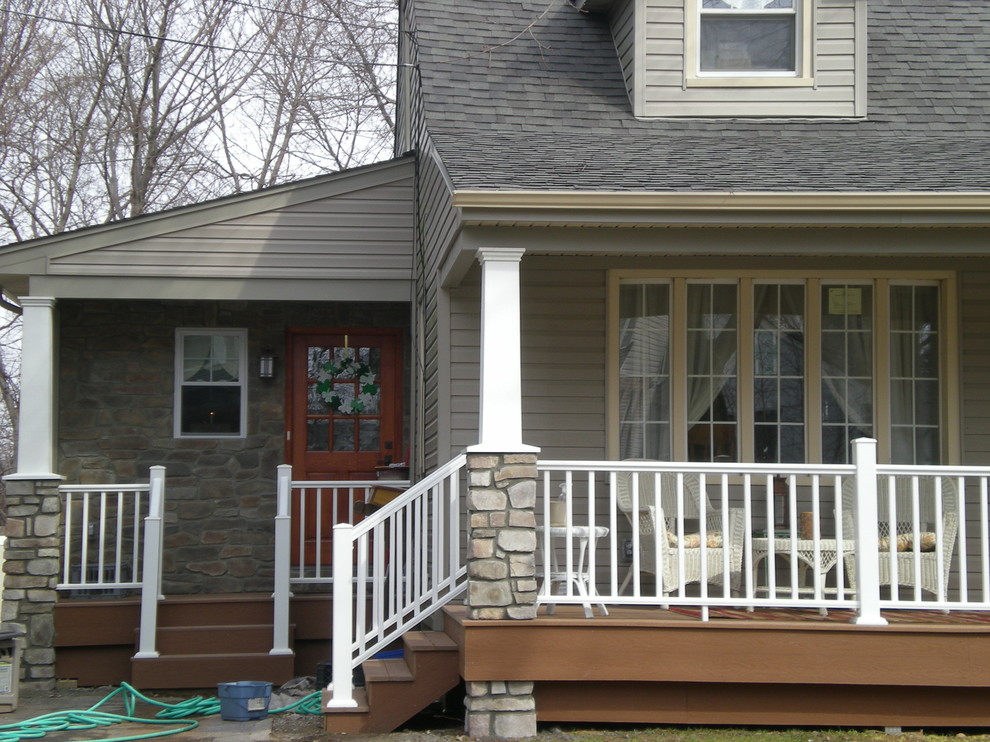 Craftsman Style Cape Cod - Craftsman - Porch - New York - by A.W. Hobor ...
