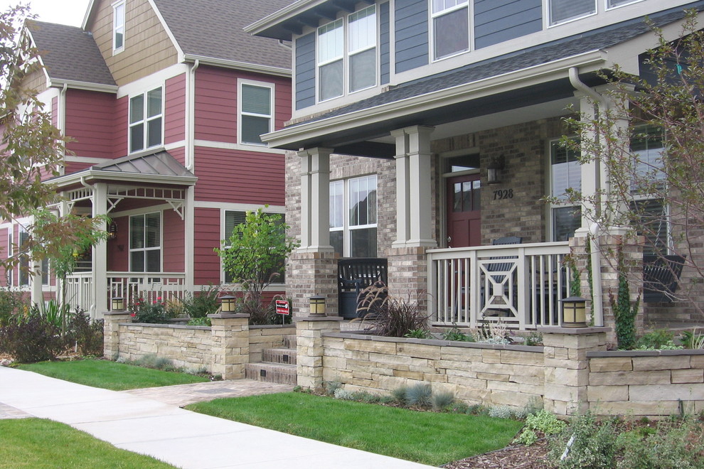 Craftsman Style, Stapleton Neighborhood - Transitional - Veranda ...