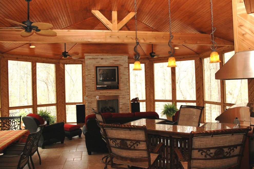 Custom Design - Screened Porch / Outdoor Living Addition - Porch ...