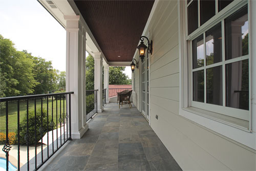 Custom Designed 9,000sft Plantation Home - Traditional - Porch ...