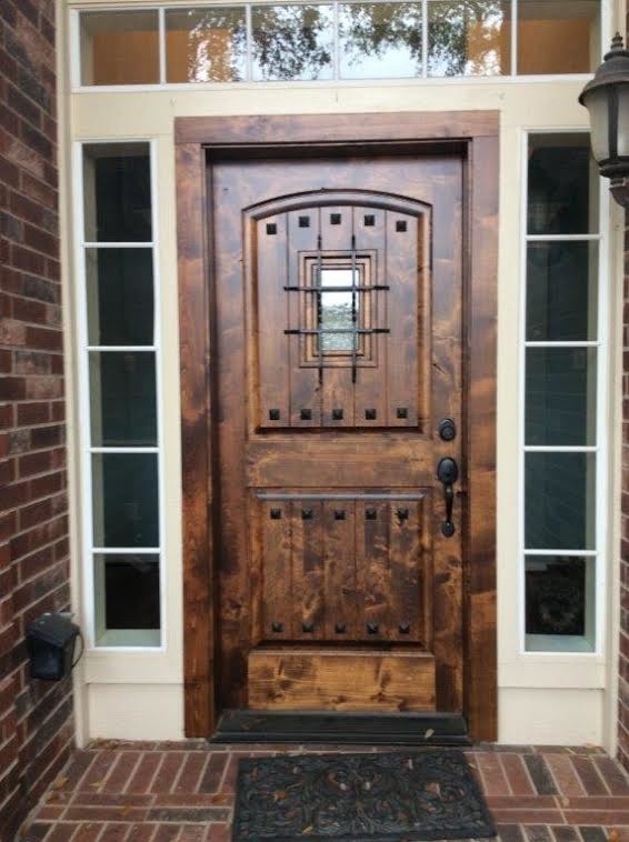 Custom Front Doors - Traditional - Exterior - Houston - by Southern ...
