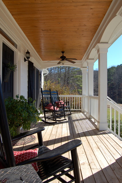 Custom Home for Guyton Family - Traditional - Veranda - Atlanta - by ...