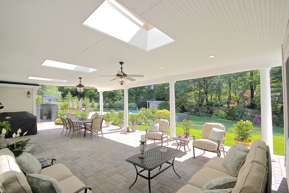 Custom Outdoor Porch and Patio Overhead in Huntington, NY - Tropical ...