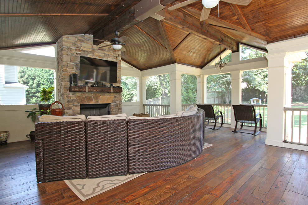 Custom Screened porch - Klassisch - Veranda - Atlanta - von Georgia ...