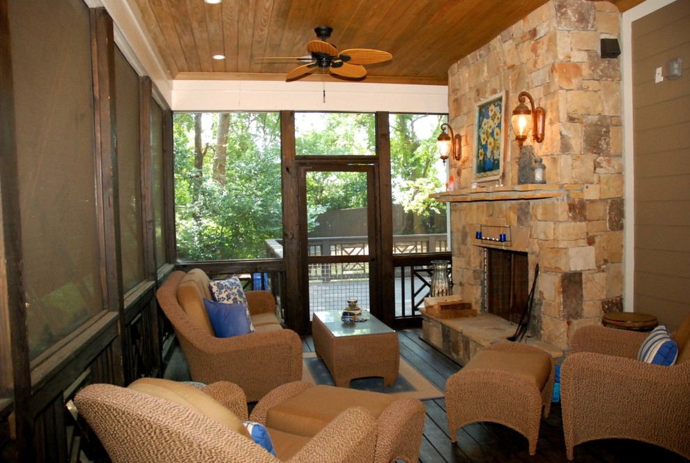 Darlington Screened Porch - Traditional - Veranda - Atlanta - by ...