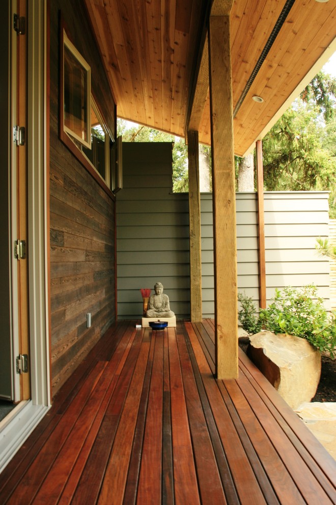 Dave and Valerie's Major Remodel - Asian - Porch - Other - by G ...