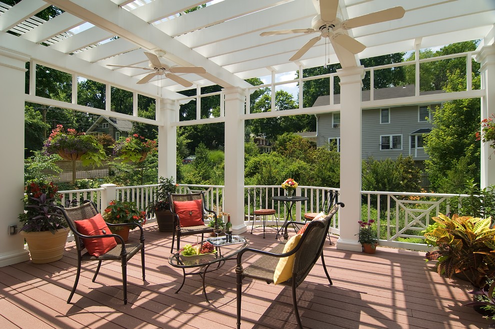 DC Dream Porch - Traditional - Porch - DC Metro - by Anthony Wilder ...