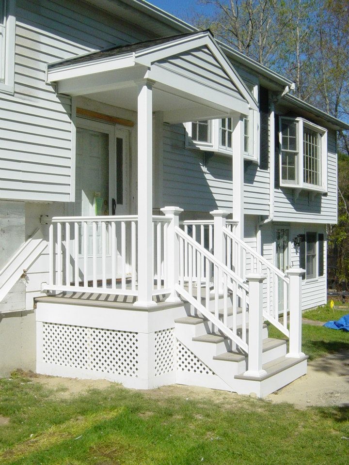 Decks and Porches - Traditional - Porch - Boston - by Tebou Carpentry ...