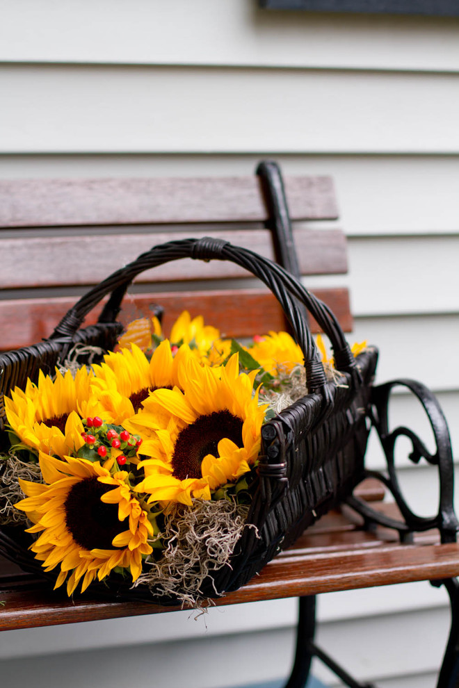 DIY: Fall Baskets - Porch - New York - by Rikki Snyder | Houzz