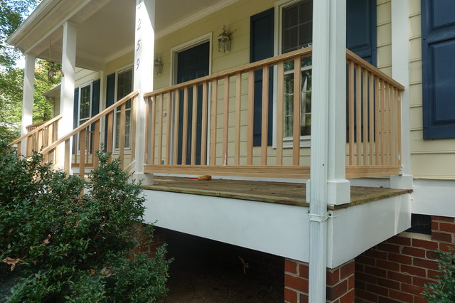 Diy Front Porch Railing DIY Custom Porch Deck Rail Cottage Design