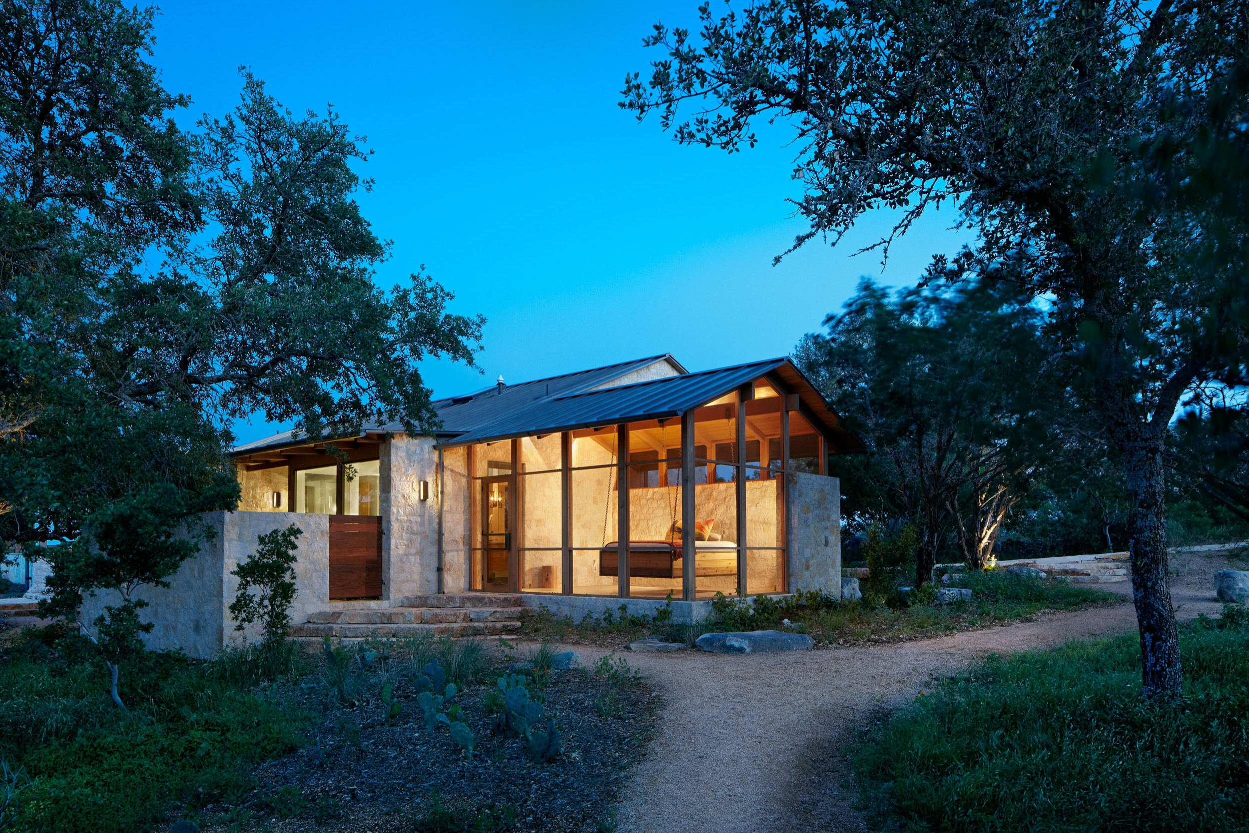 Limestone Ranch Style Home
