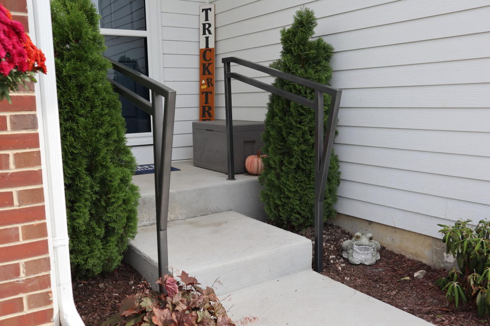 Double Top Railings and Handrails - Modern - Porch - Chicago - by Best ...