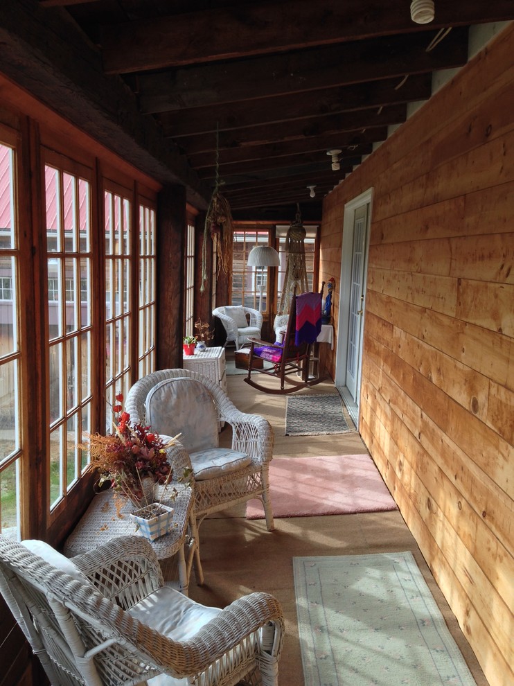 Enclosed farmers porch - Farmhouse - Porch - Manchester - by Prudential ...