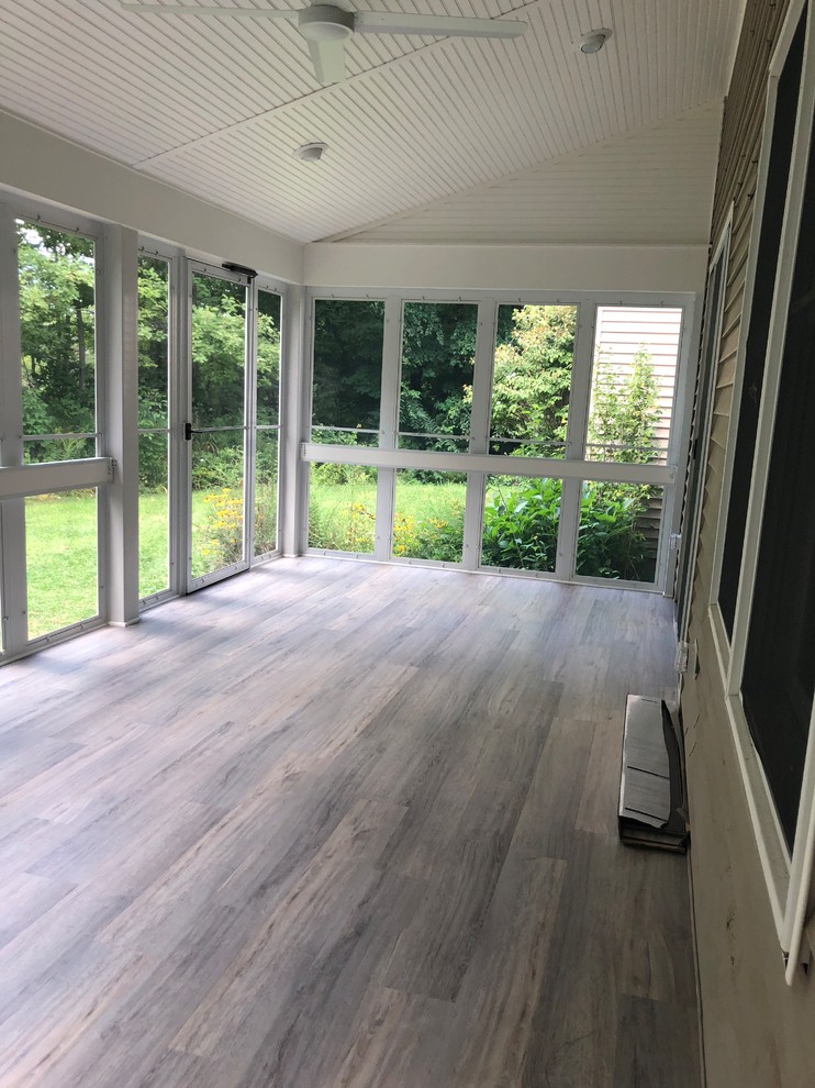 Enclosed Porch Before and After - Traditional - Porch - by Linda Jones ...