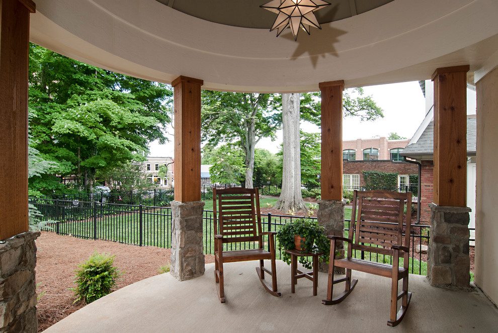 English Cottage - Farmhouse - Porch - Charlotte - by McMillan Builders ...