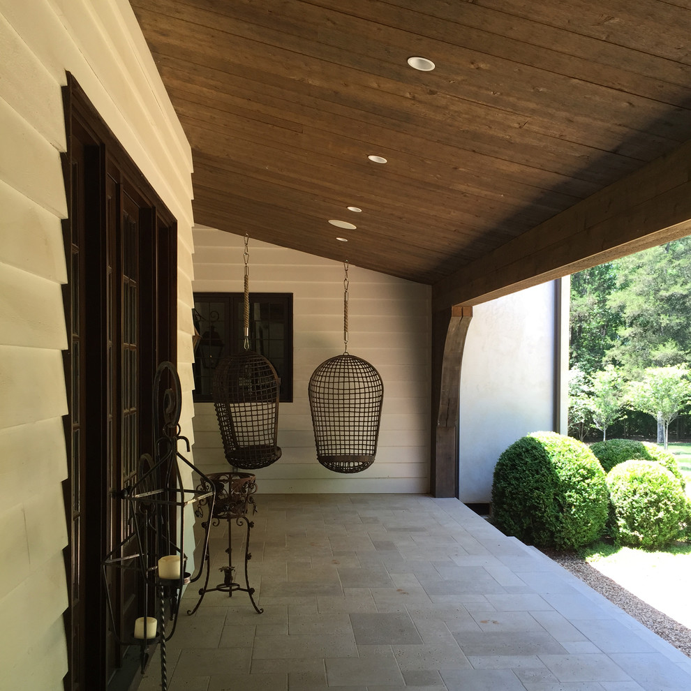 English Modern - Porch - Charlotte - by Greg Perry Design | Houzz