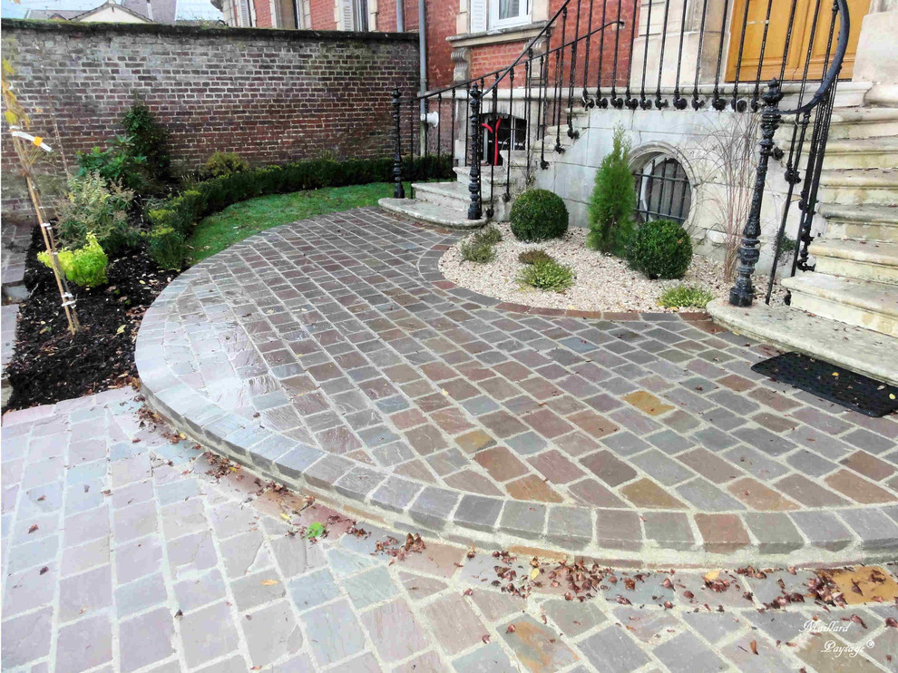 Entrée de maison en pavés naturels - Classique - Porche - Paris - par ...