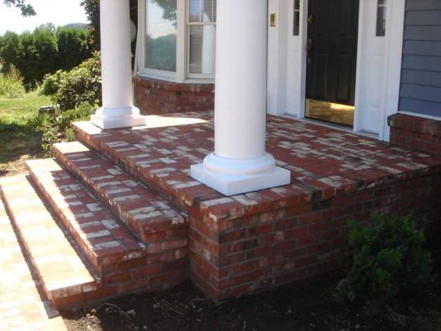 Entry - Traditional - Veranda - Portland - by Brown Bros. Masonry ...