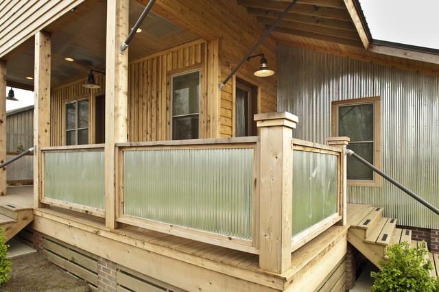 Entry Porch Detail - Modern - Verandah - Jackson - by Beard + Riser ...