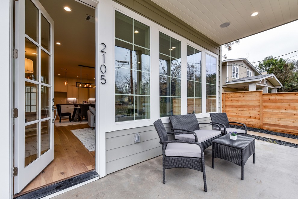 Entry Porch - Transitional - Veranda - Austin - by TwentySix Interiors ...
