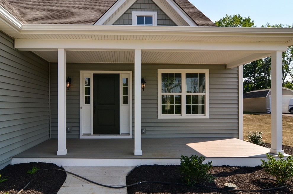 Evergreen Custom 2-Story - Transitional - Porch - Other - by Keith ...