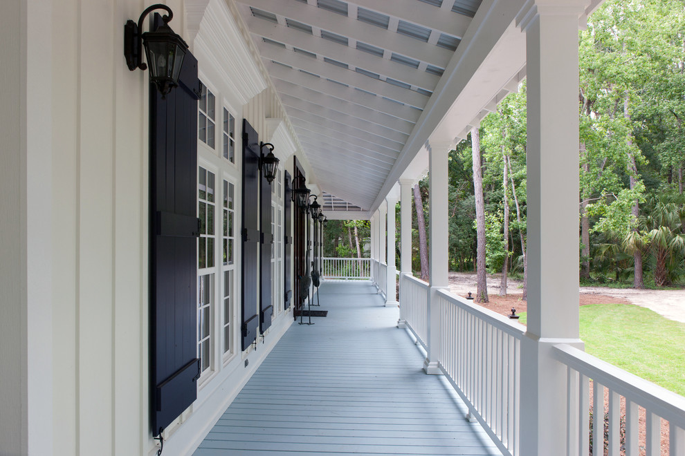 Expansive front porch - Traditional - Porch - Miami - by The ...