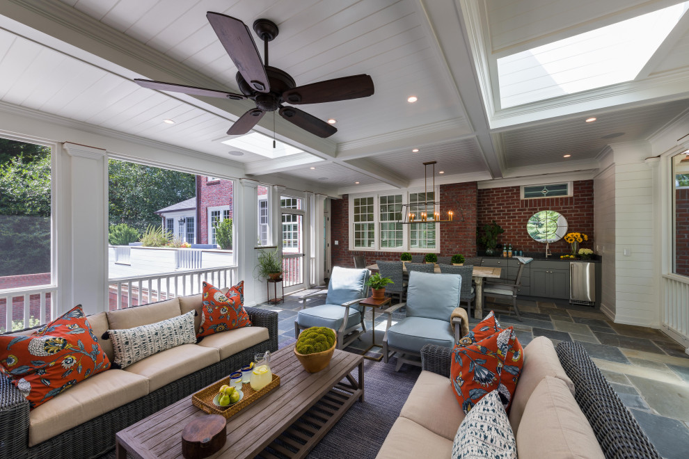 Exterior Addition - Transitional - Porch - Charlotte - by Houghland ...