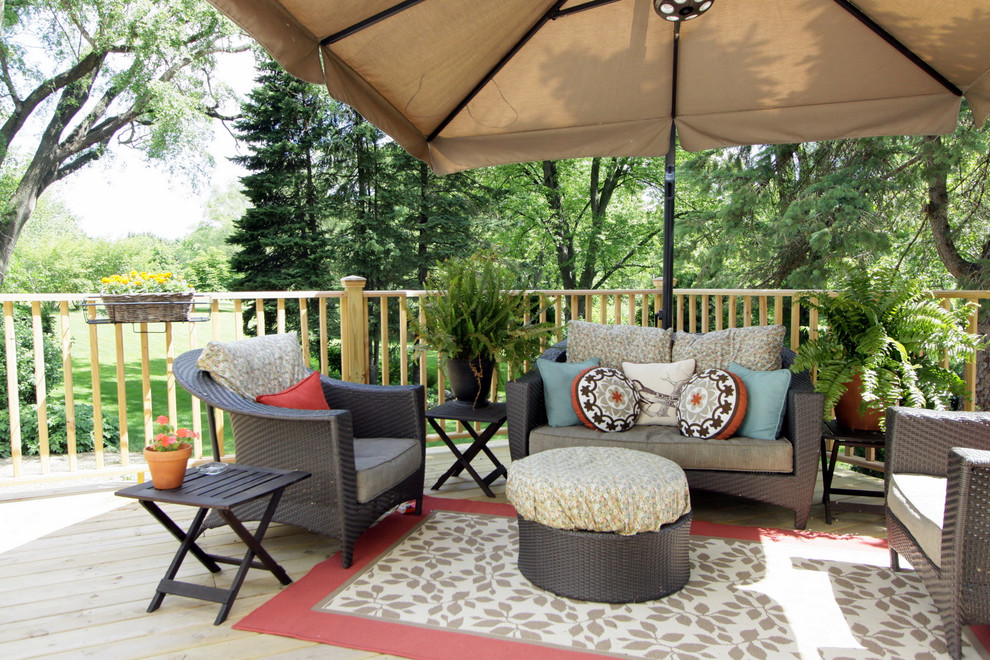 exterior living space - Eclectic - Porch - Chicago - by Mandy Brown ...