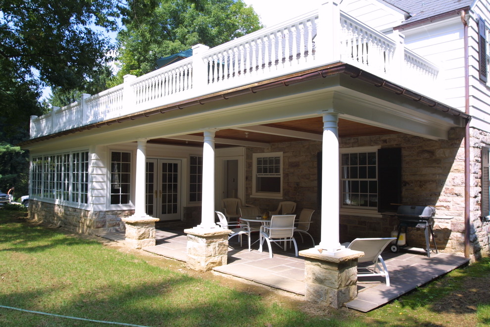 Exterior Porch - Traditional - Porch - Philadelphia - by Daniel Ebner ...