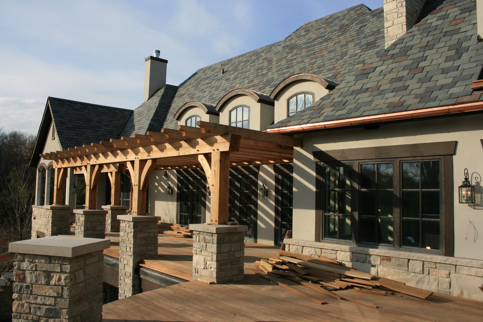 Exterior timber structures - Traditional - Porch - Chicago - by ...