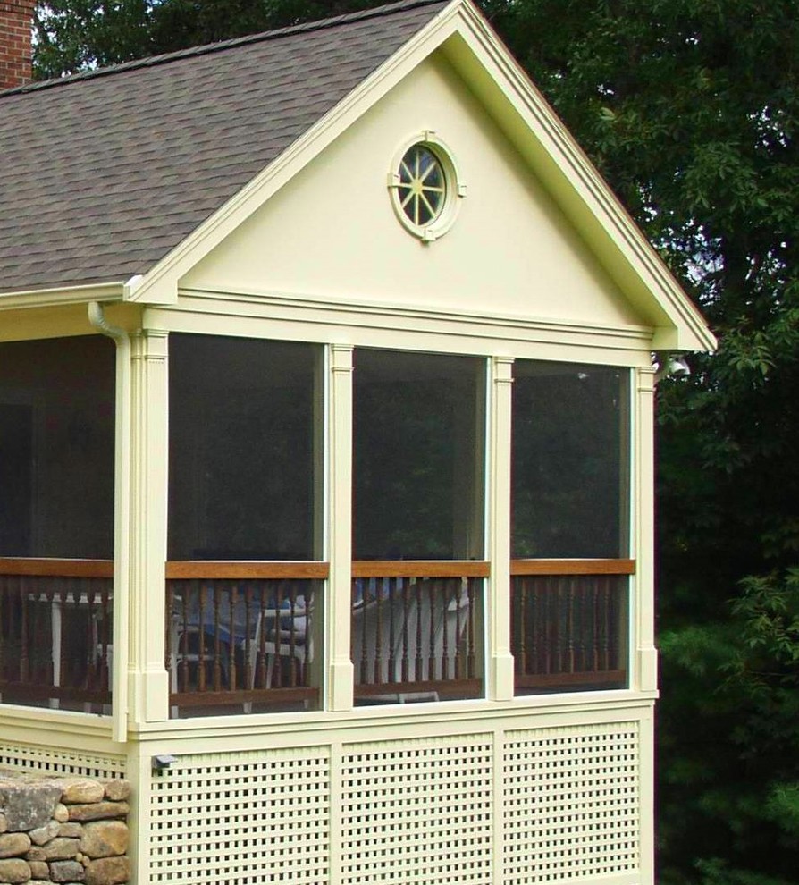 Federal style three-season room addition in Boxboro, MA by Archadeck NE ...