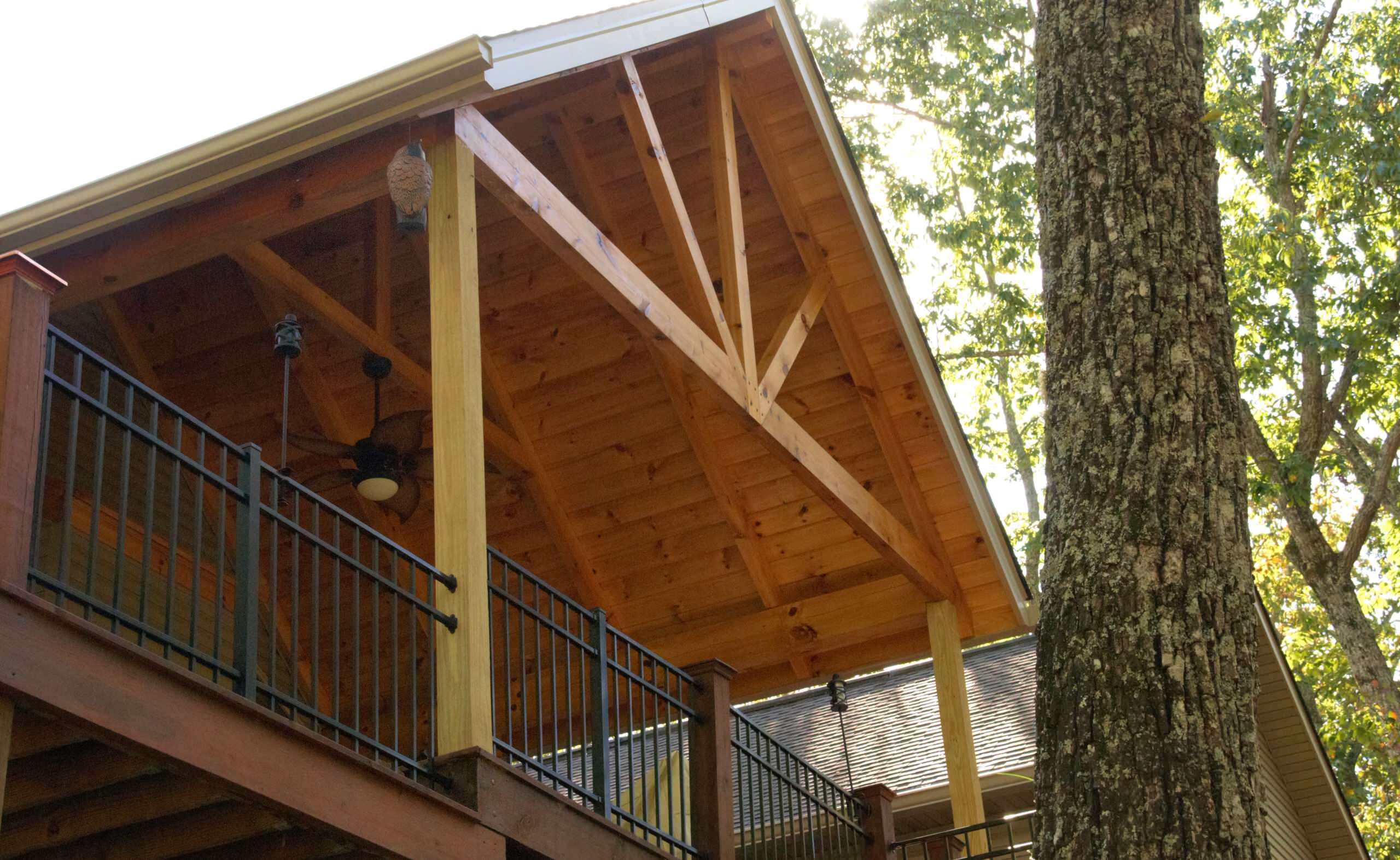 Framing A Covered Deck