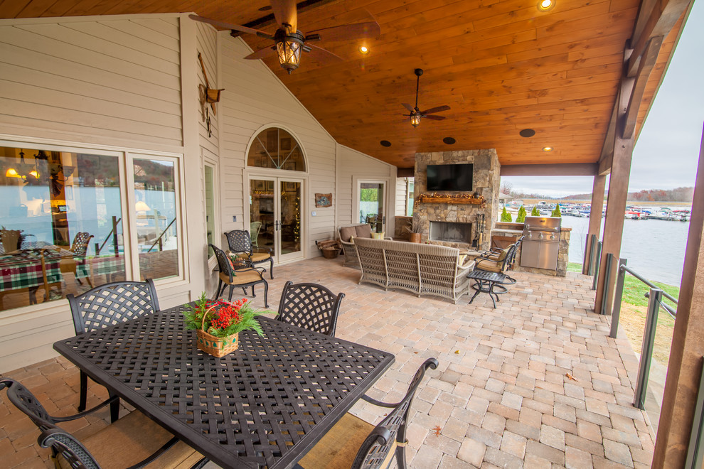 FFG Timber Frame Porch - Rustic - Porch - Other - by Sunset Builders ...