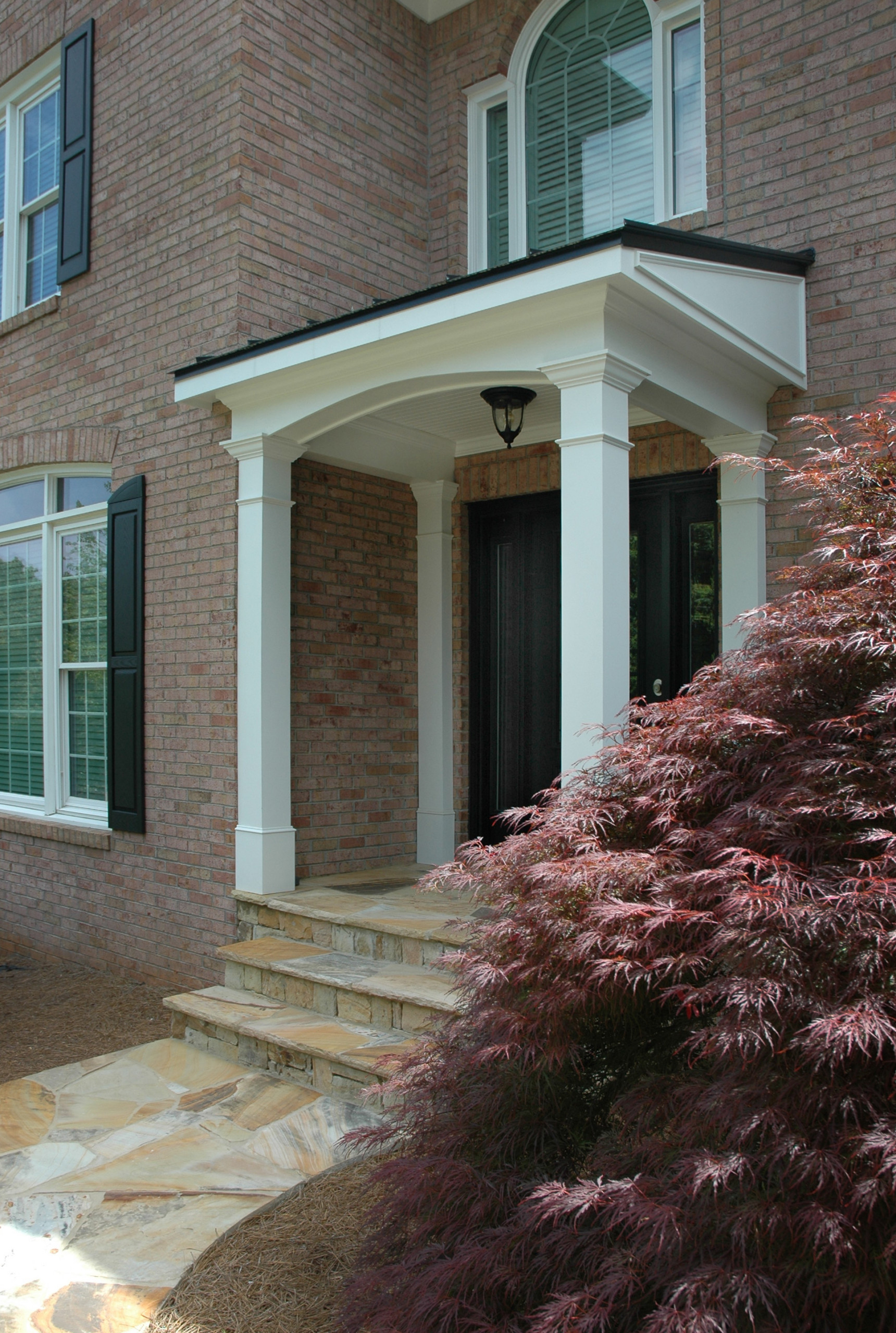 Flat Roof Portico Design