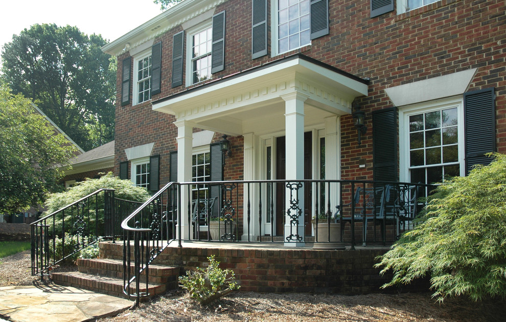 Flat and Shed Roof Porticos - Traditional - Porch - Atlanta - by ...