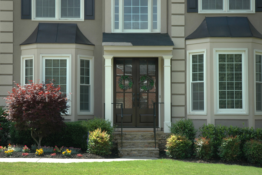 Flat and Shed- Roof Porticos - Traditional - Porch - Atlanta - by ...