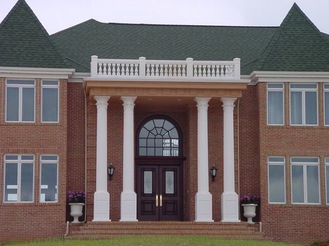 Fluted Porch Columns - Traditional - Veranda - Chicago - by Porch ...