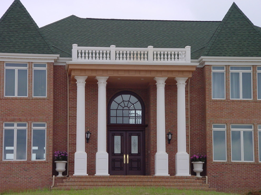 Fluted Porch Columns - Traditional - Veranda - Chicago - by Porch ...