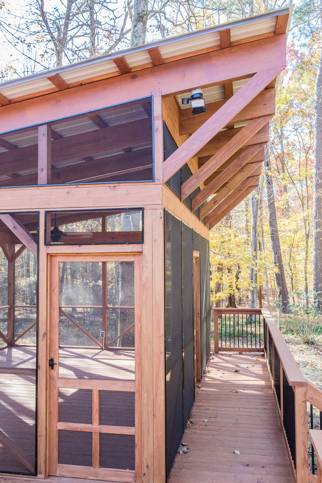 Freedom In a Screened Porch - Country - Veranda - Raleigh - by CQC Home ...