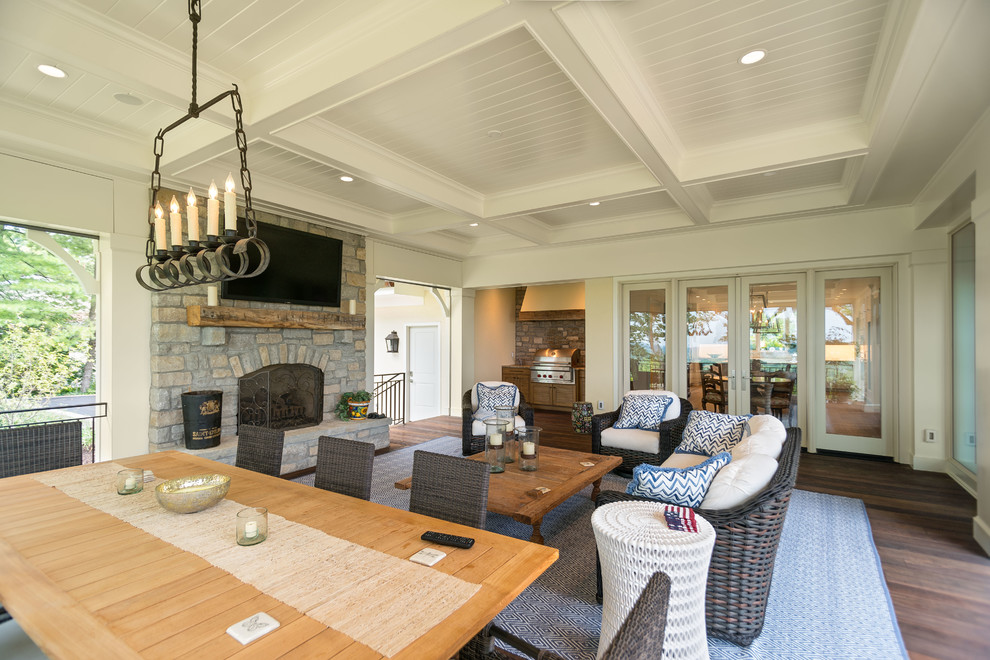 French Country Renovation - Porch - Cincinnati - by Alto Design | Houzz