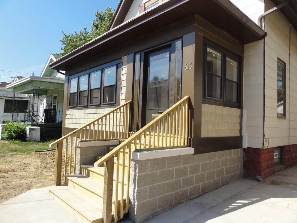 From Dilapidated To a Beautifully Finished Bungalow Style Front Porch ...
