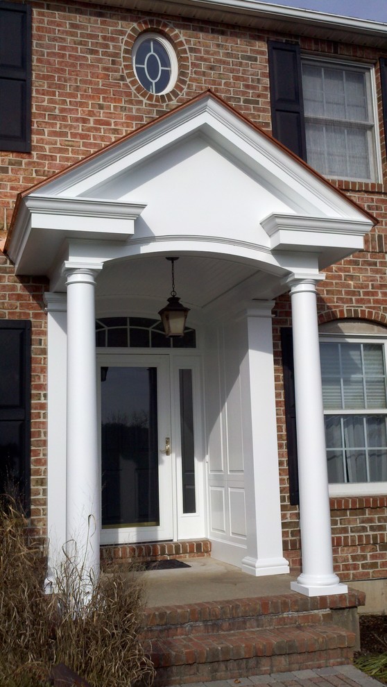 Front Entry Renovation - Traditional - Veranda - Philadelphia - by DBR ...
