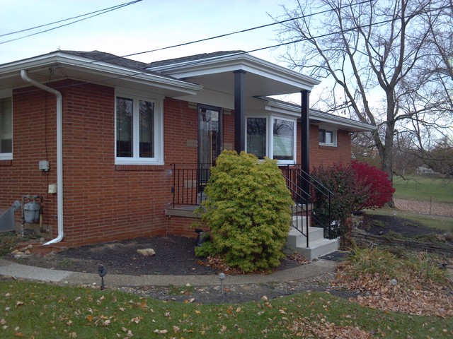 Front Entry Roof - Modern - Verandah - Other - by Diamond Construction ...