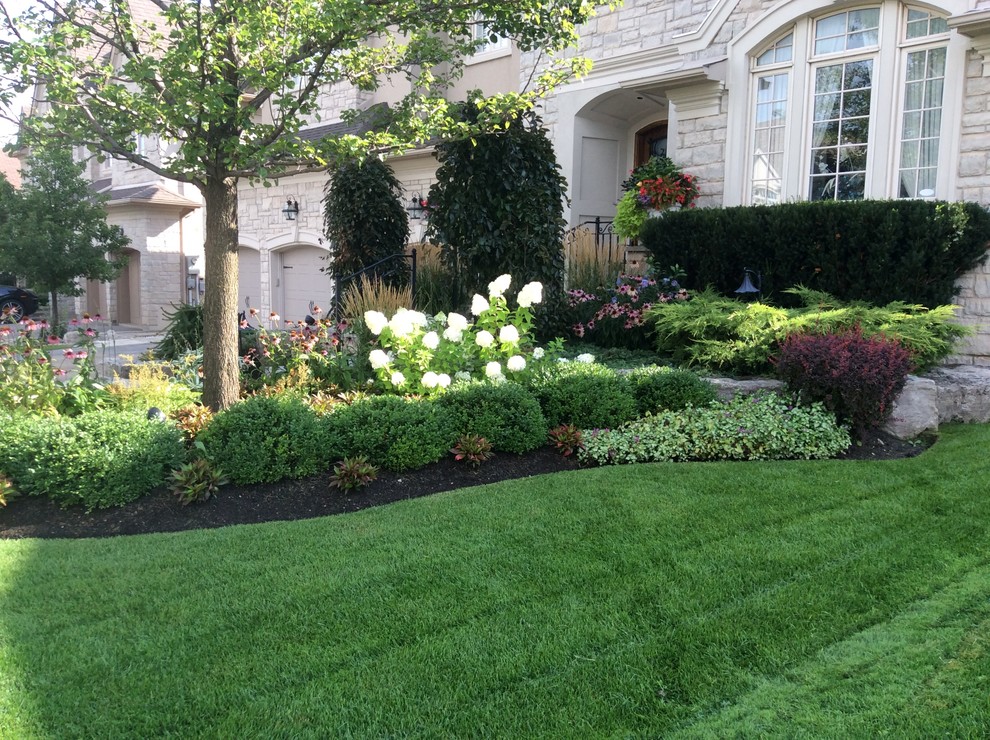 Front Entryway - Traditional - Landscape - Toronto - by Green Valley ...