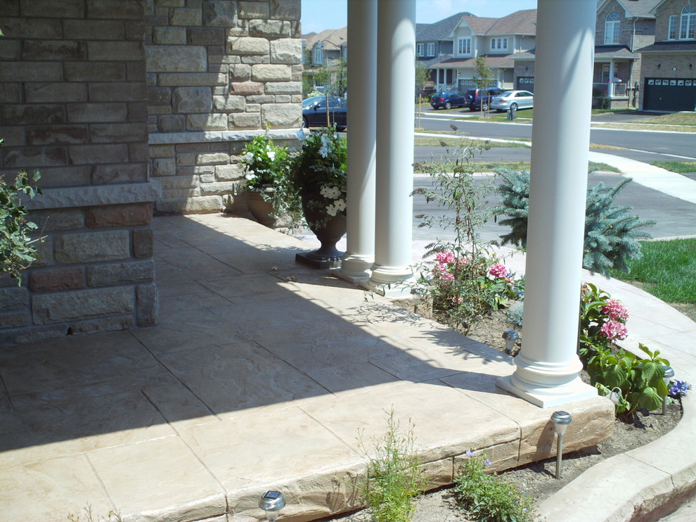 Front Porch & Walkway - Traditional - Porch - Toronto - by Quality ...