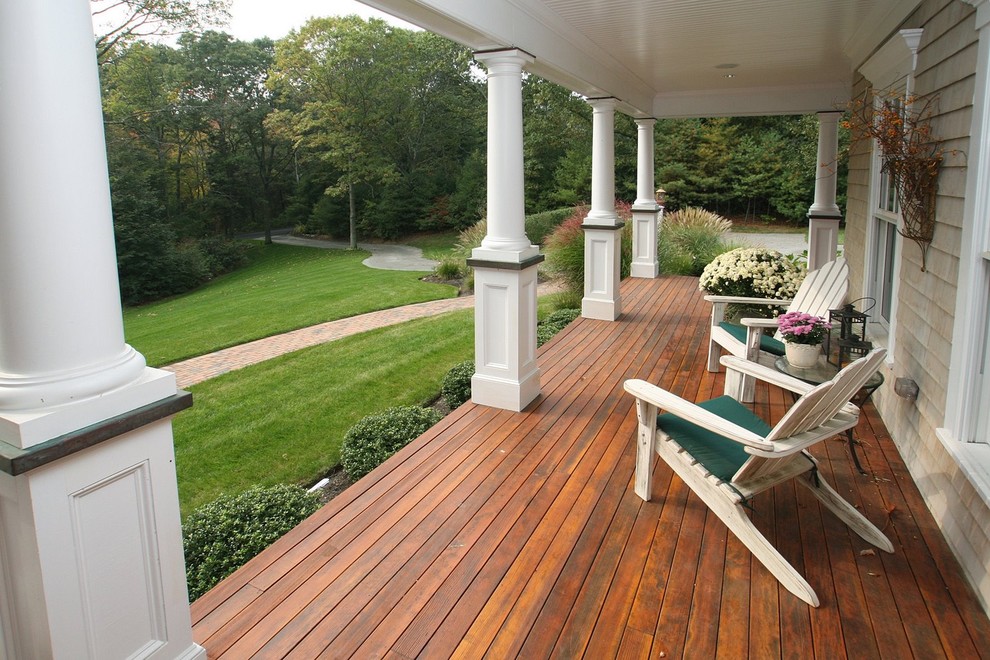 Front Porch - Traditional - Veranda - Boston - by ARCHIA HOMES | Houzz IE