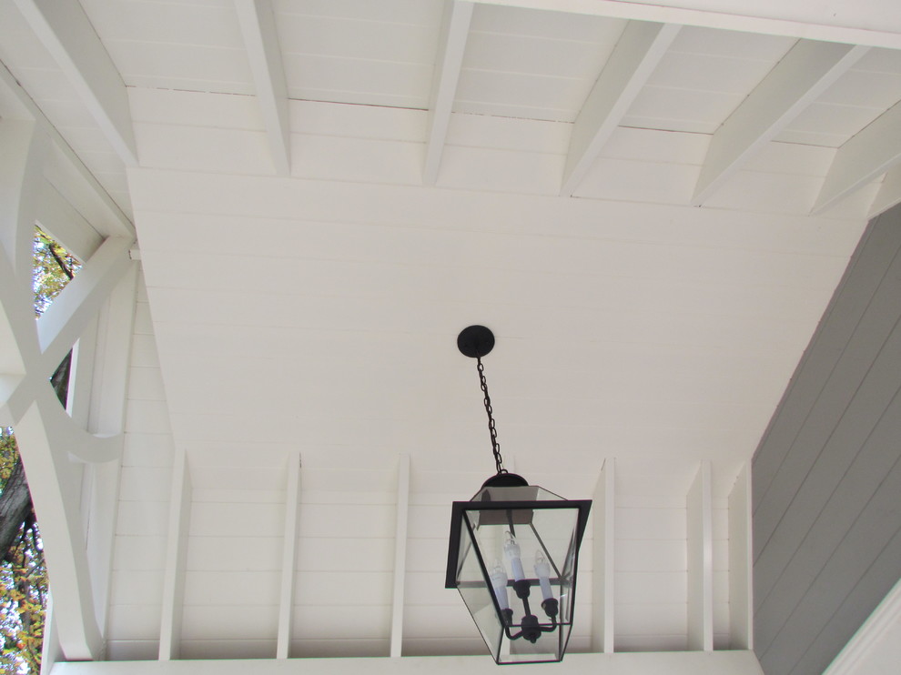 Front porch ceiling - Traditional - Veranda - DC Metro - by Carolyn ...