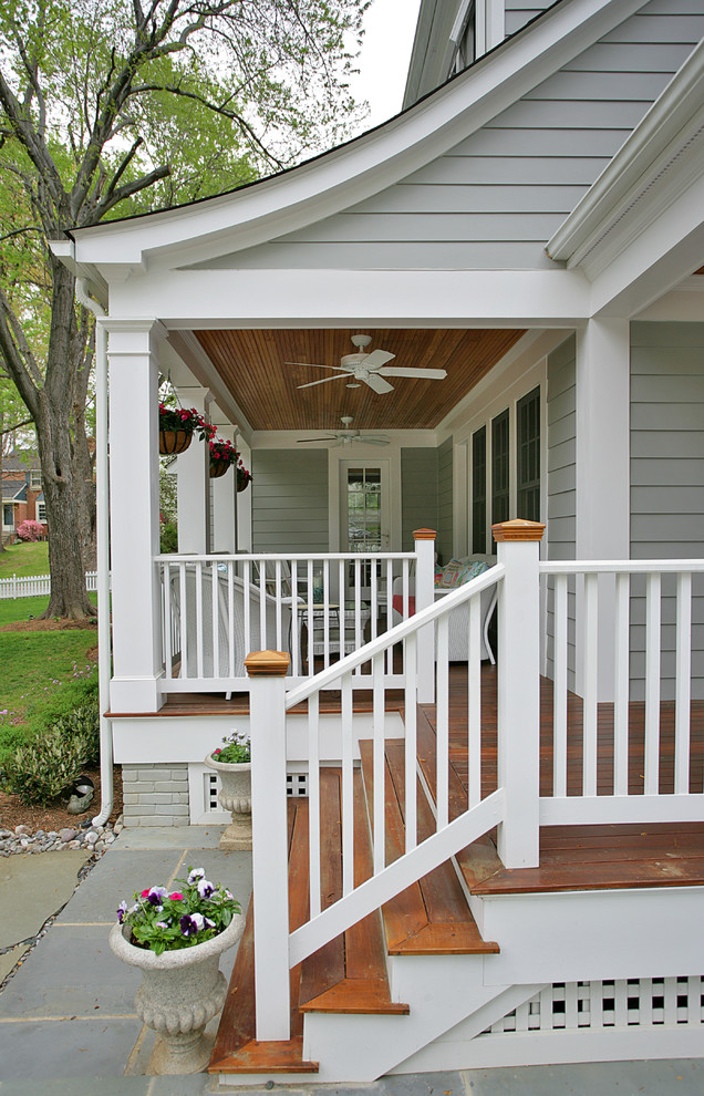 Front porch - Traditional - Veranda - DC Metro - by FineCraft ...