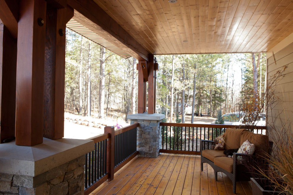 Front Porch - Contemporary - Porch - Edmonton - by Habitat Studio | Houzz