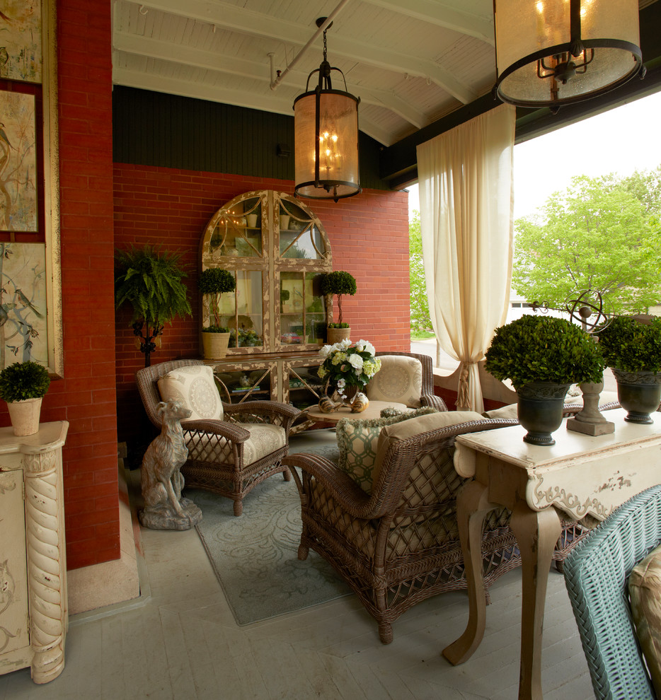 Front Porch - Traditional - Porch - Minneapolis - by Lauradeen ...